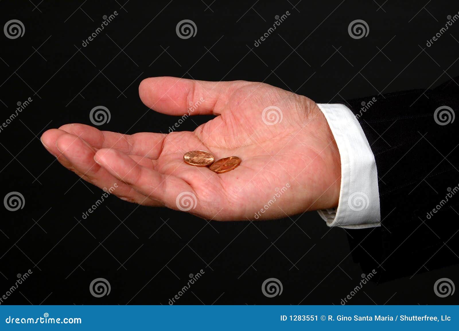 Two Pennies Worth stock image. Image of currency, worth - 1283551