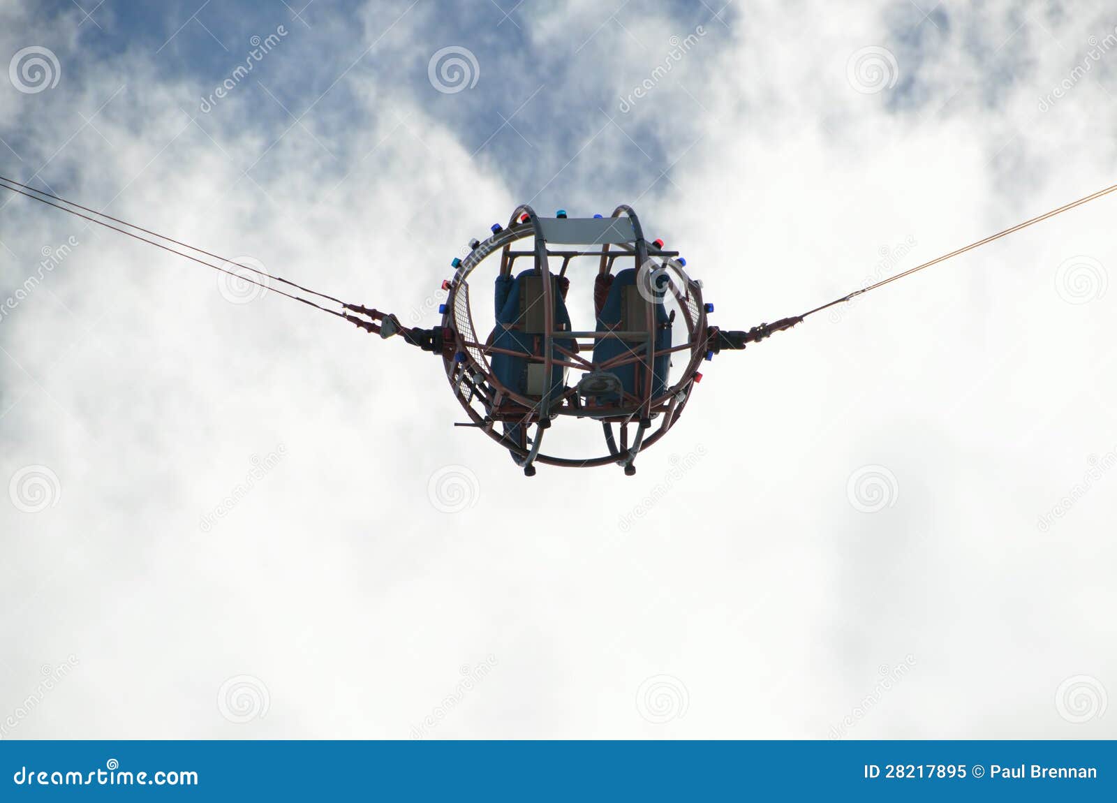 Two people in bungee ball stock image. Image of jumpers - 28217895