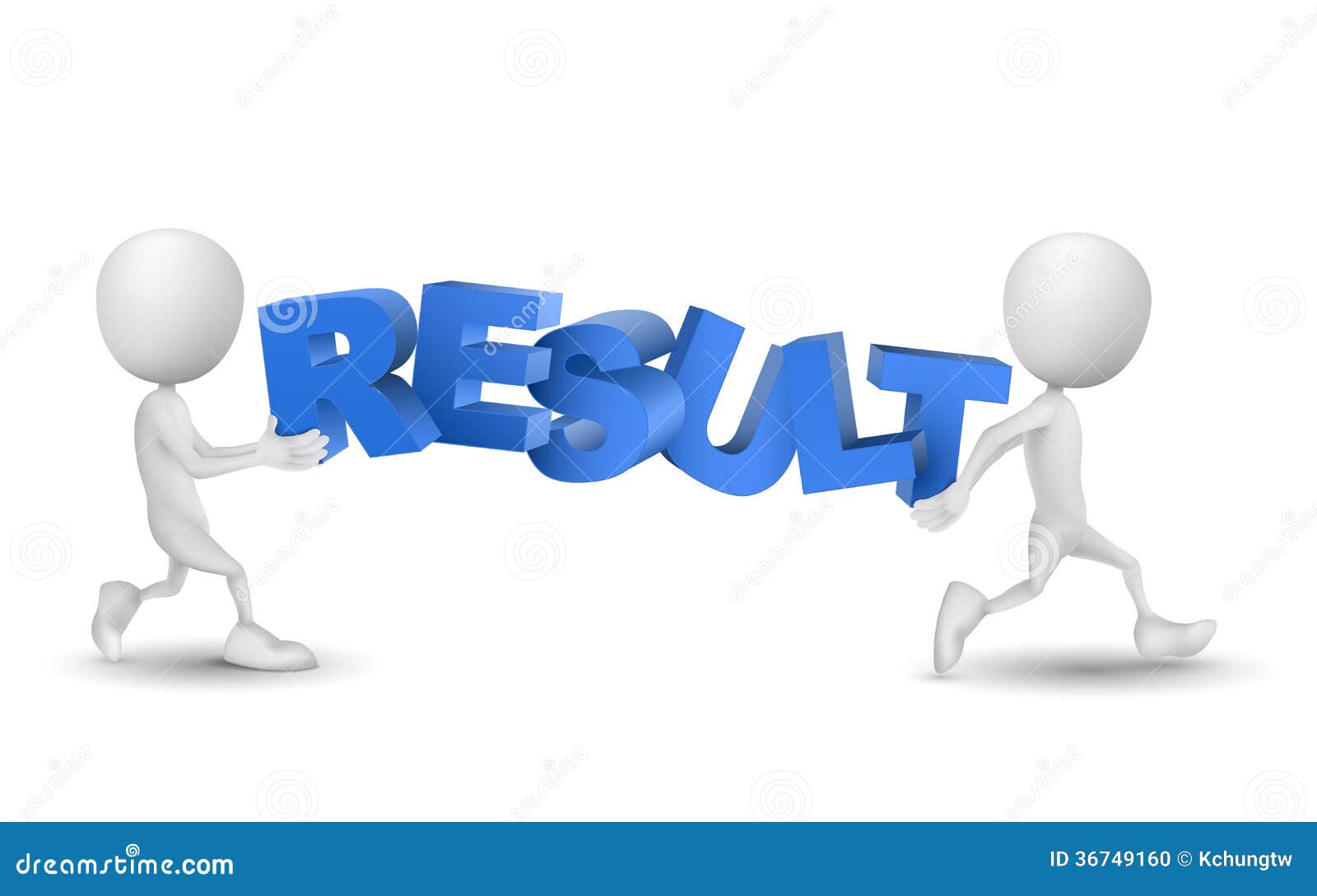 Two people carried a word stock vector. Illustration of human - 36749160