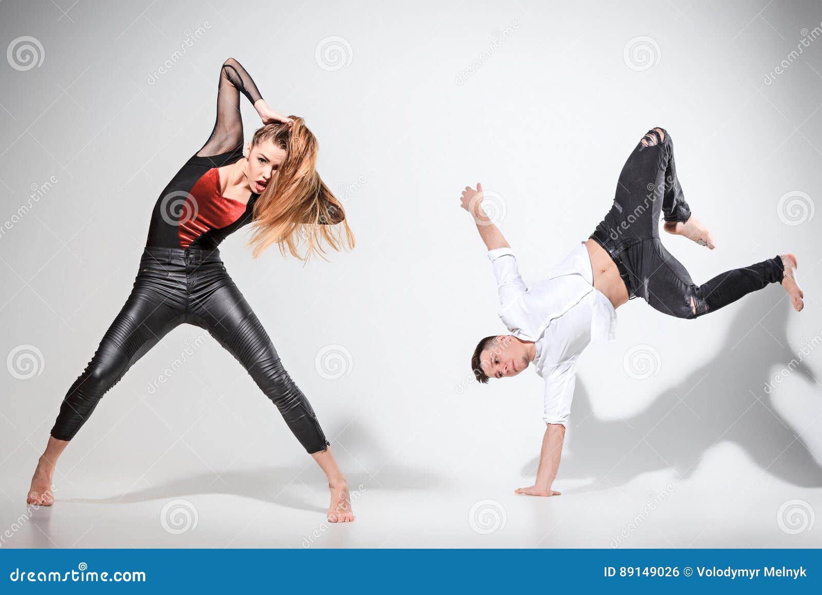 Two people dancing stock photo. Image of cool, dance - 89149026