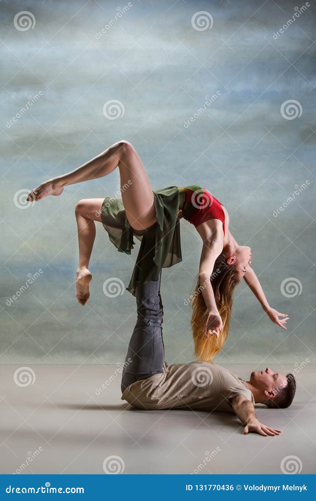 Two people dancing stock photo. Image of male, elegance - 131770436