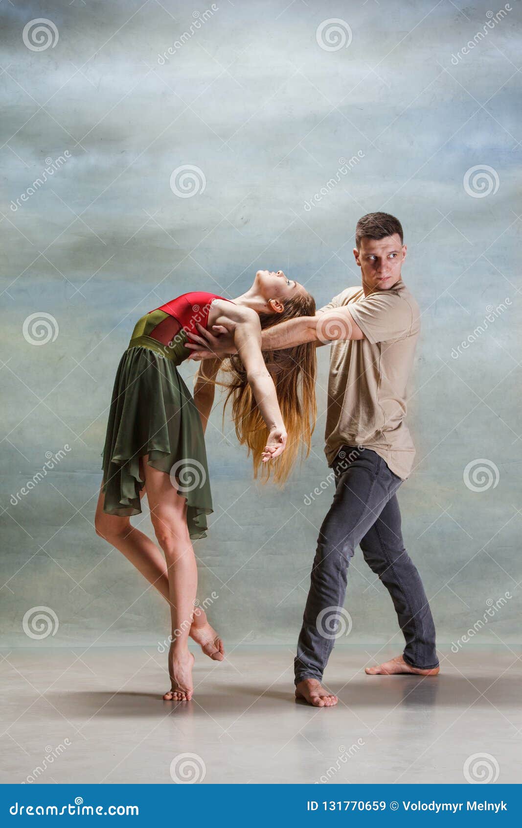 Two people dancing stock image. Image of dancer, acrobat - 131770659
