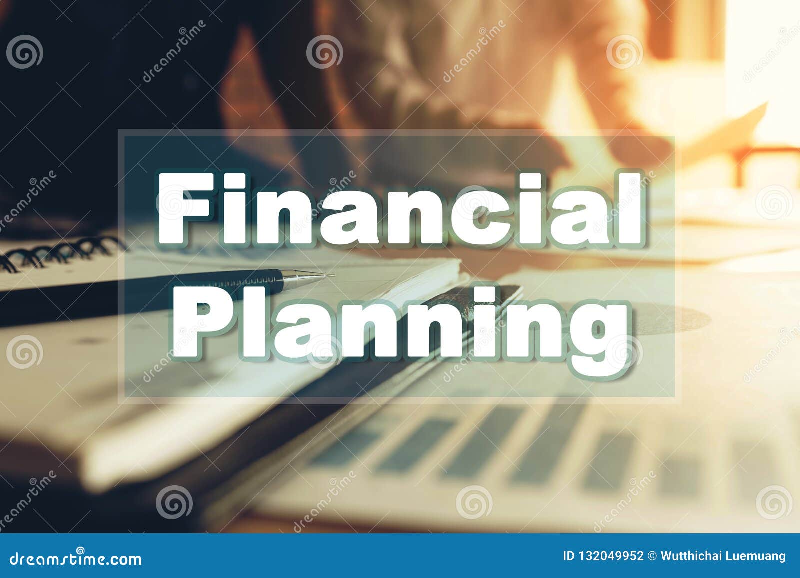 Two People Discussion with Table and Expert Advice Financial Planning ...