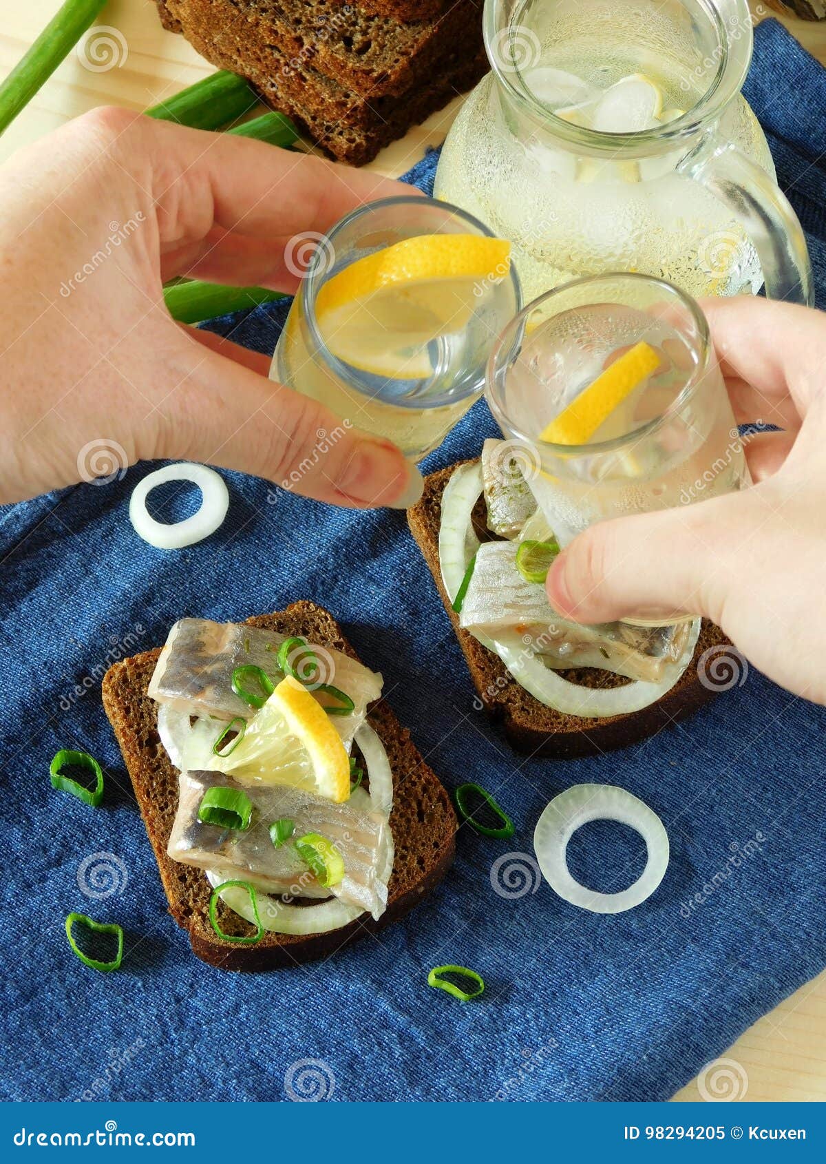 Two People Drinking Alcohol Shots. Cheers Stock Image - Image of ...
