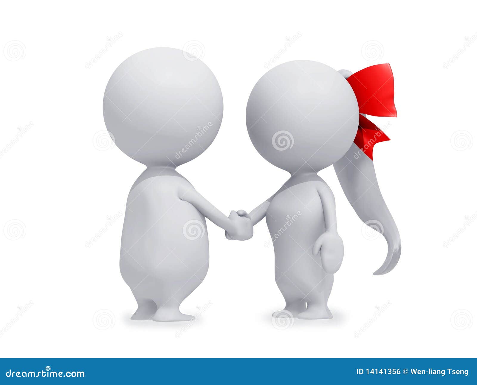 3d People Handshake Royalty-Free Stock Photo | CartoonDealer.com #43853739