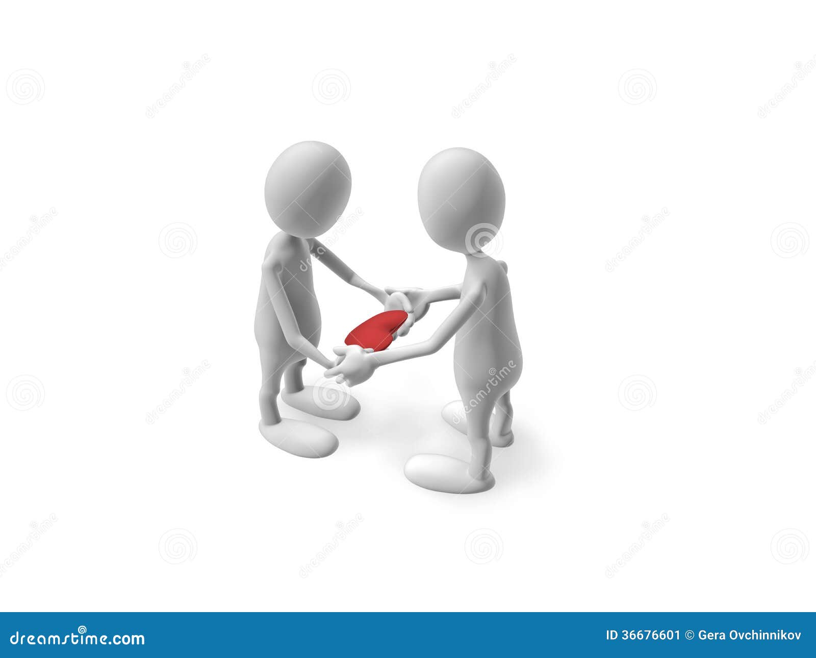 Two people with heart stock illustration. Illustration of caucasian ...