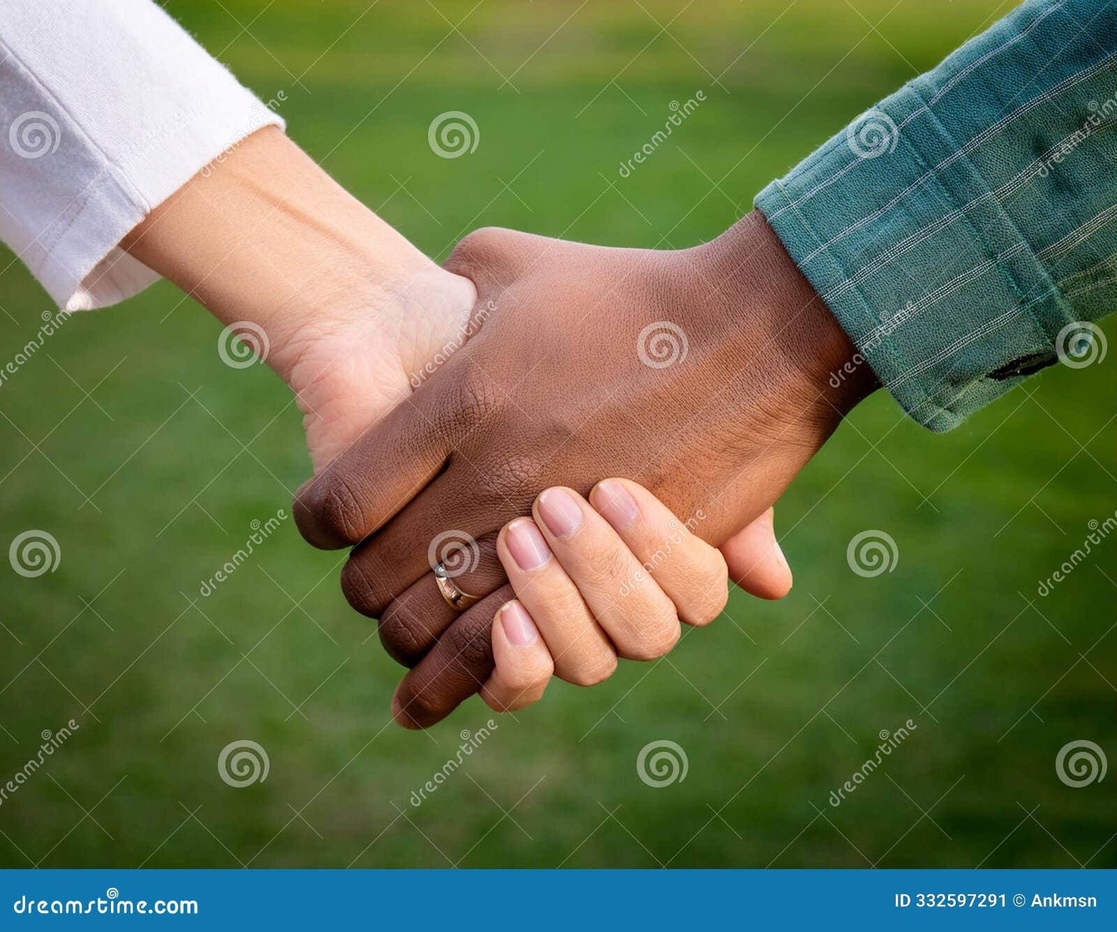 Two People Holding Hands, Symbolizing a Close Relationship, Intimacy ...