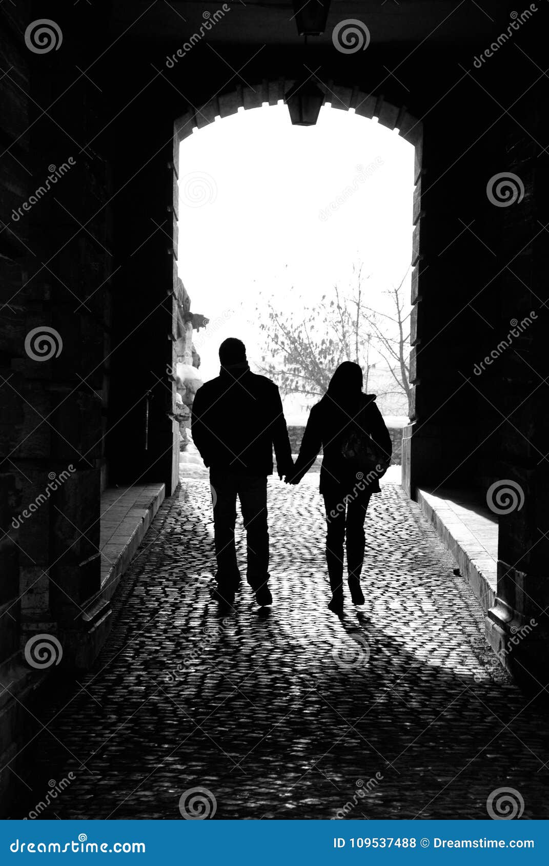 Two people in one path stock photo. Image of hands, bowl - 109537488