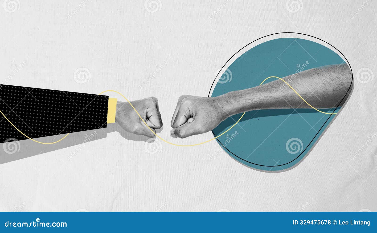 Two People are Punching Each Other in the Face Stock Photo - Image of ...