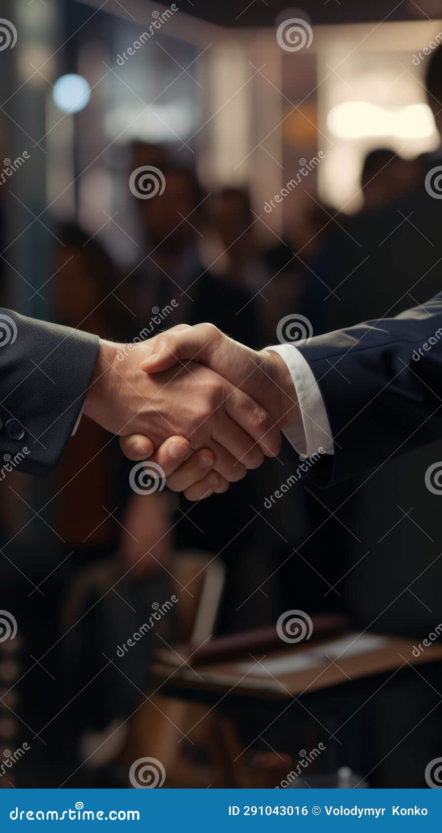Two People Shaking Hands in Agreement Stock Photo - Image of unity ...