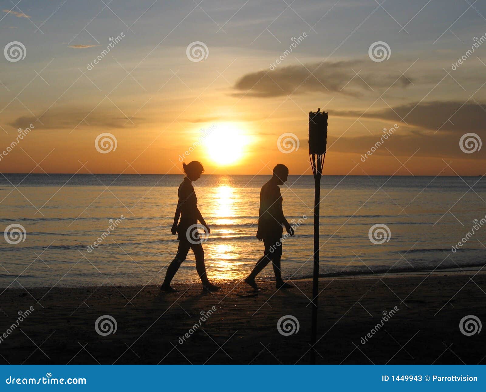 Two people sunset stock image. Image of marriage, thailand - 1449943