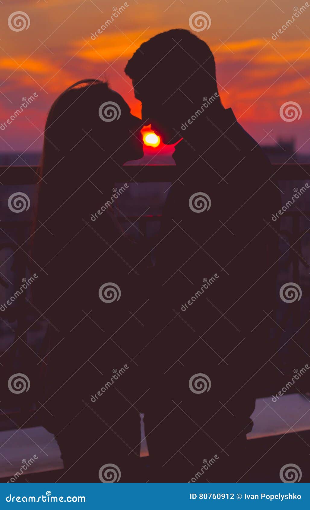 Two people sunset stock photo. Image of evening, romance - 80760912