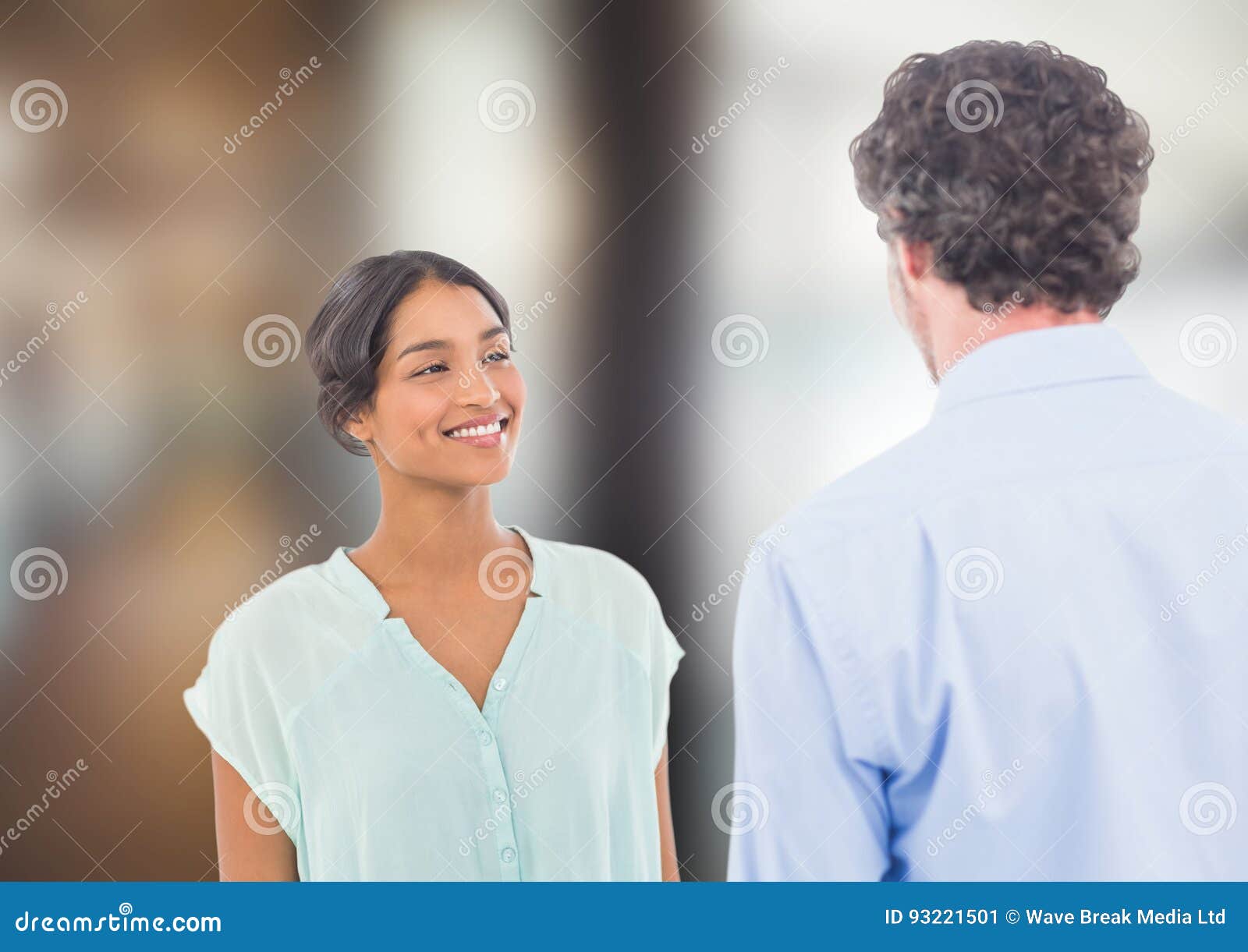Two People Talking To Each Other White Background Stock Photos - 102 Images