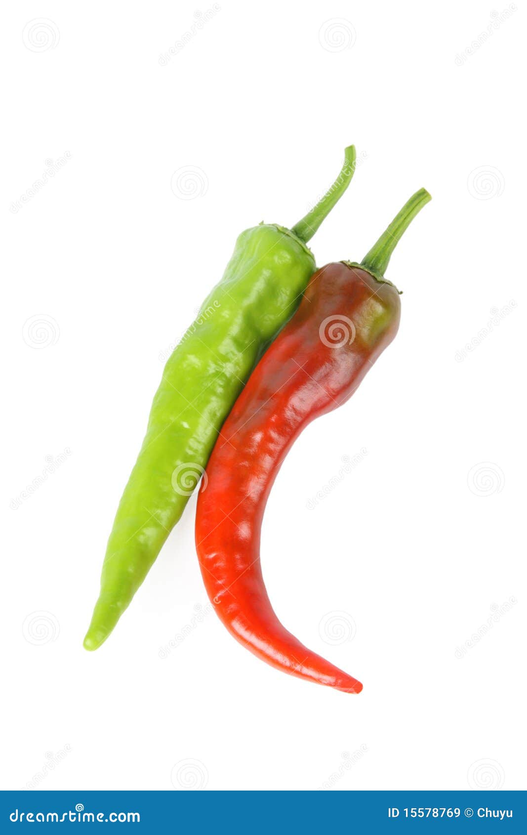 Two pepper stock image. Image of nutritive, seasoning - 15578769
