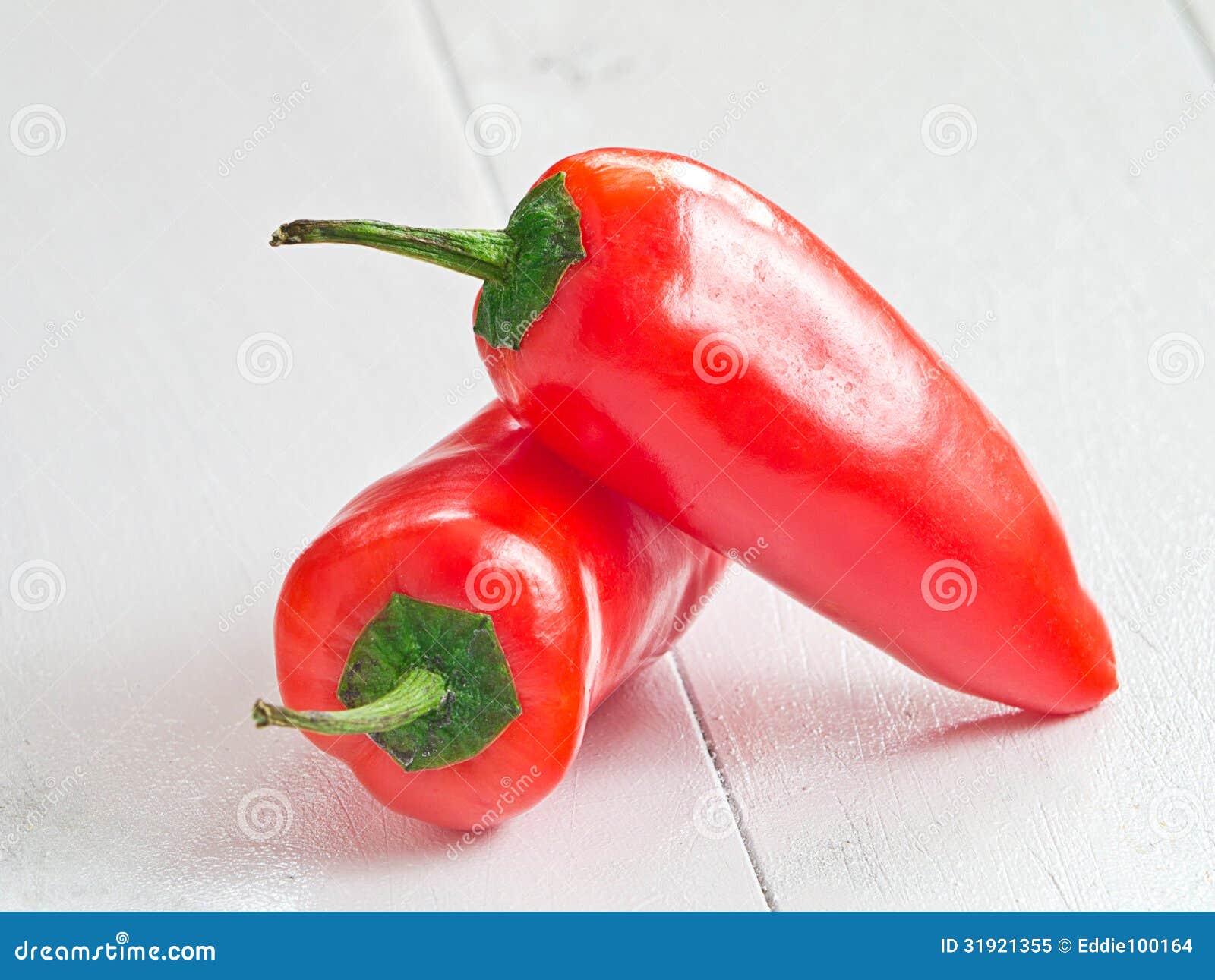 Two peppers stock image. Image of peperocini, fiery, mexico - 31921355
