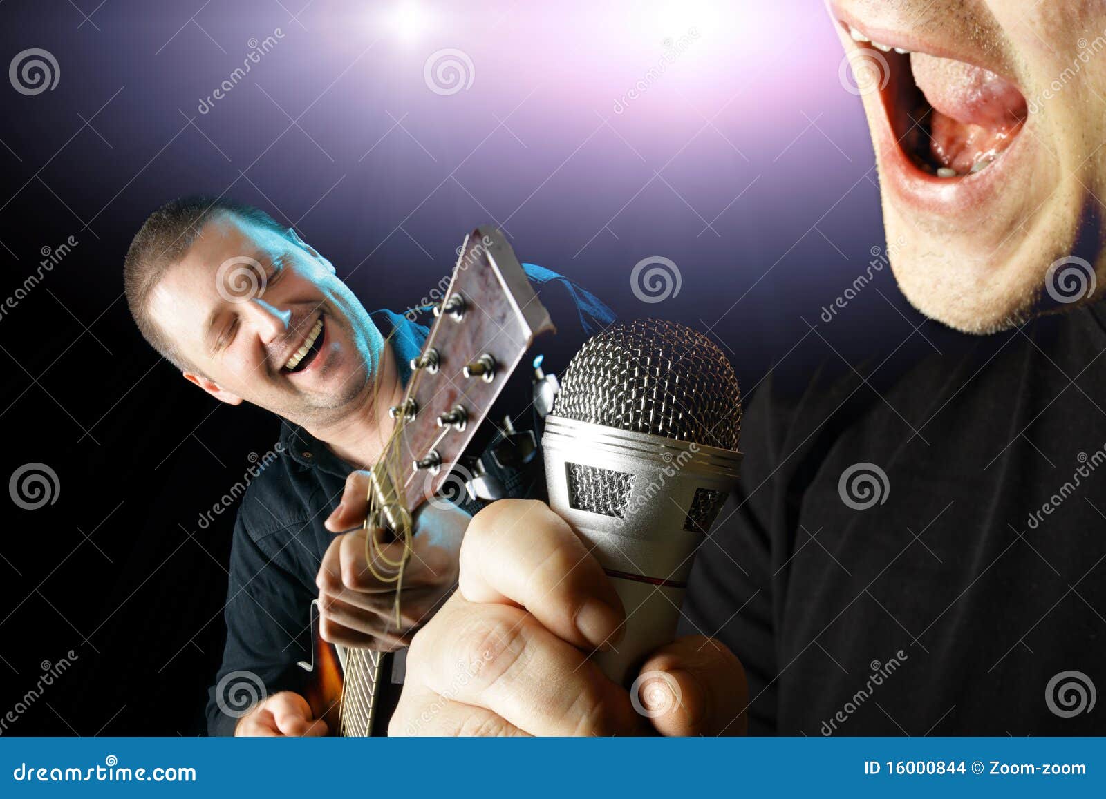 Two performers stock photo. Image of live, entertainment - 16000844