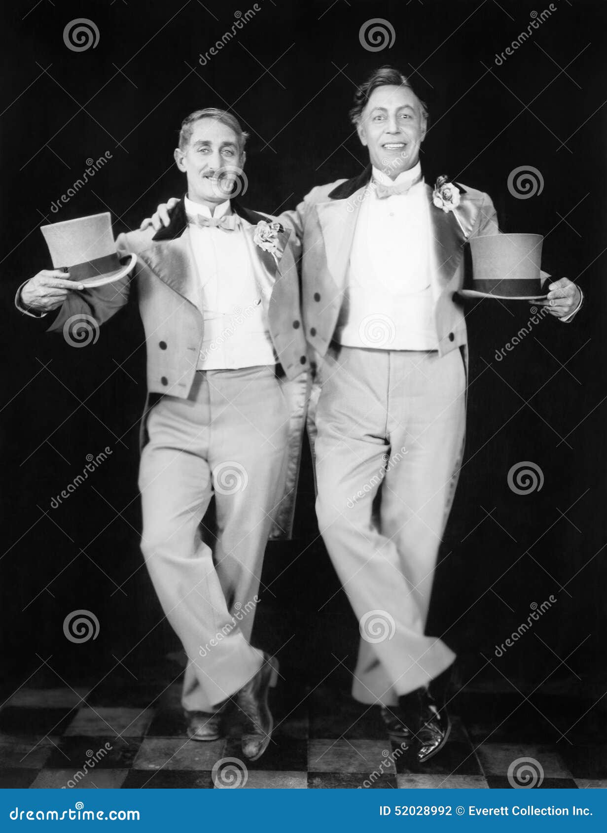 Two Performers Posing after a Dance Stock Photo - Image of 3035, boot ...