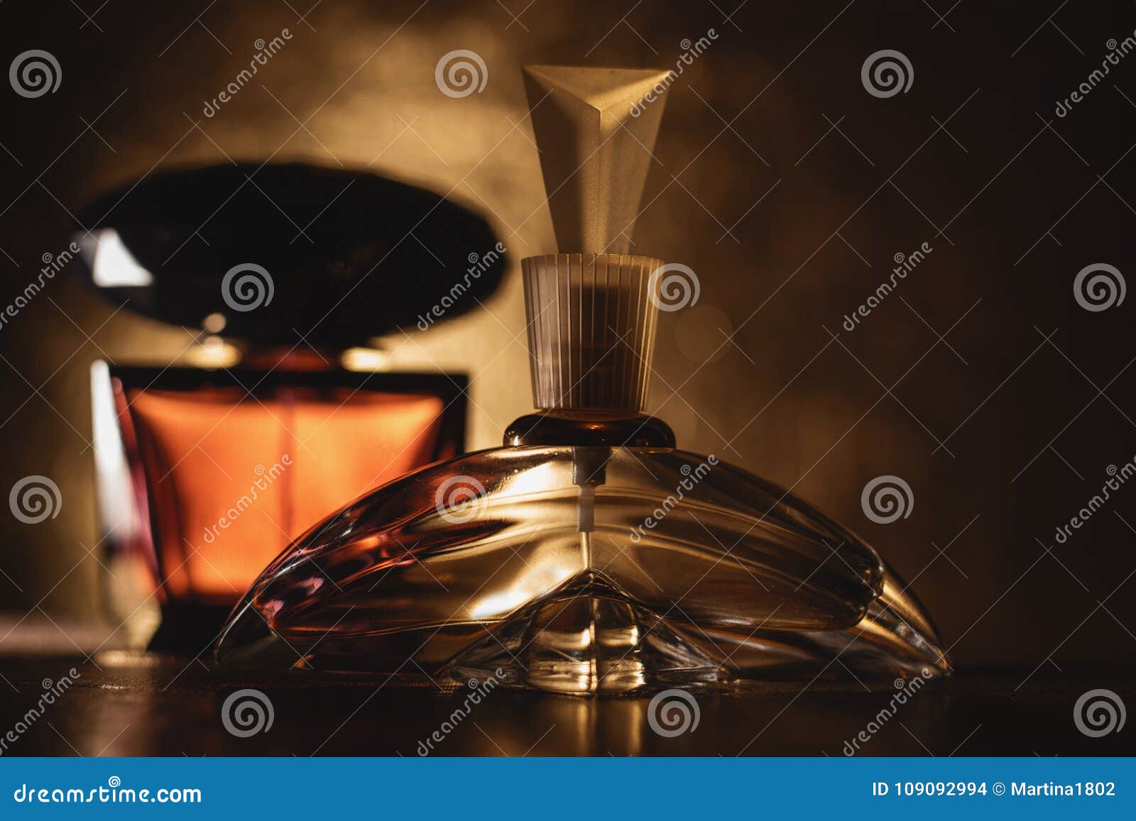 Two perfume of bottle stock photo. Image of essential - 109092994
