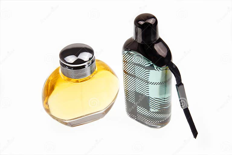 Two perfumes stock image. Image of healthcare, bottle - 11320239