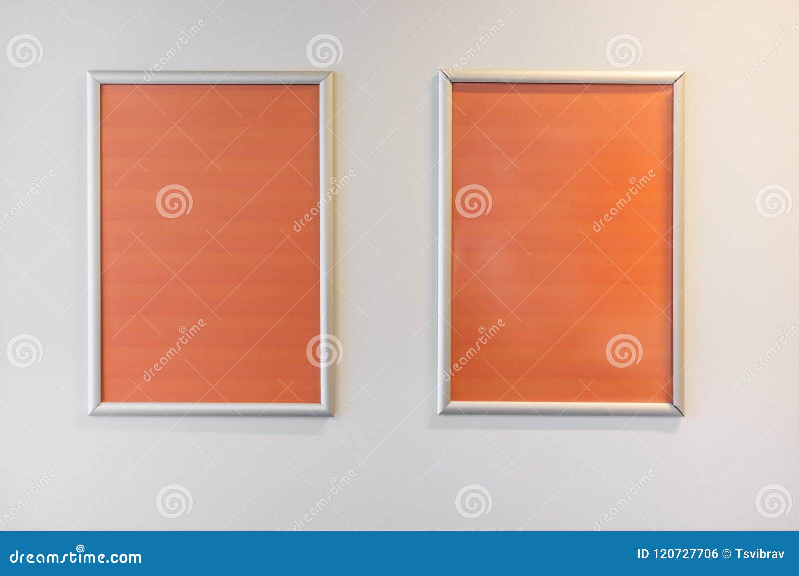 Two picture frames. stock photo. Image of copy, interior - 120727706