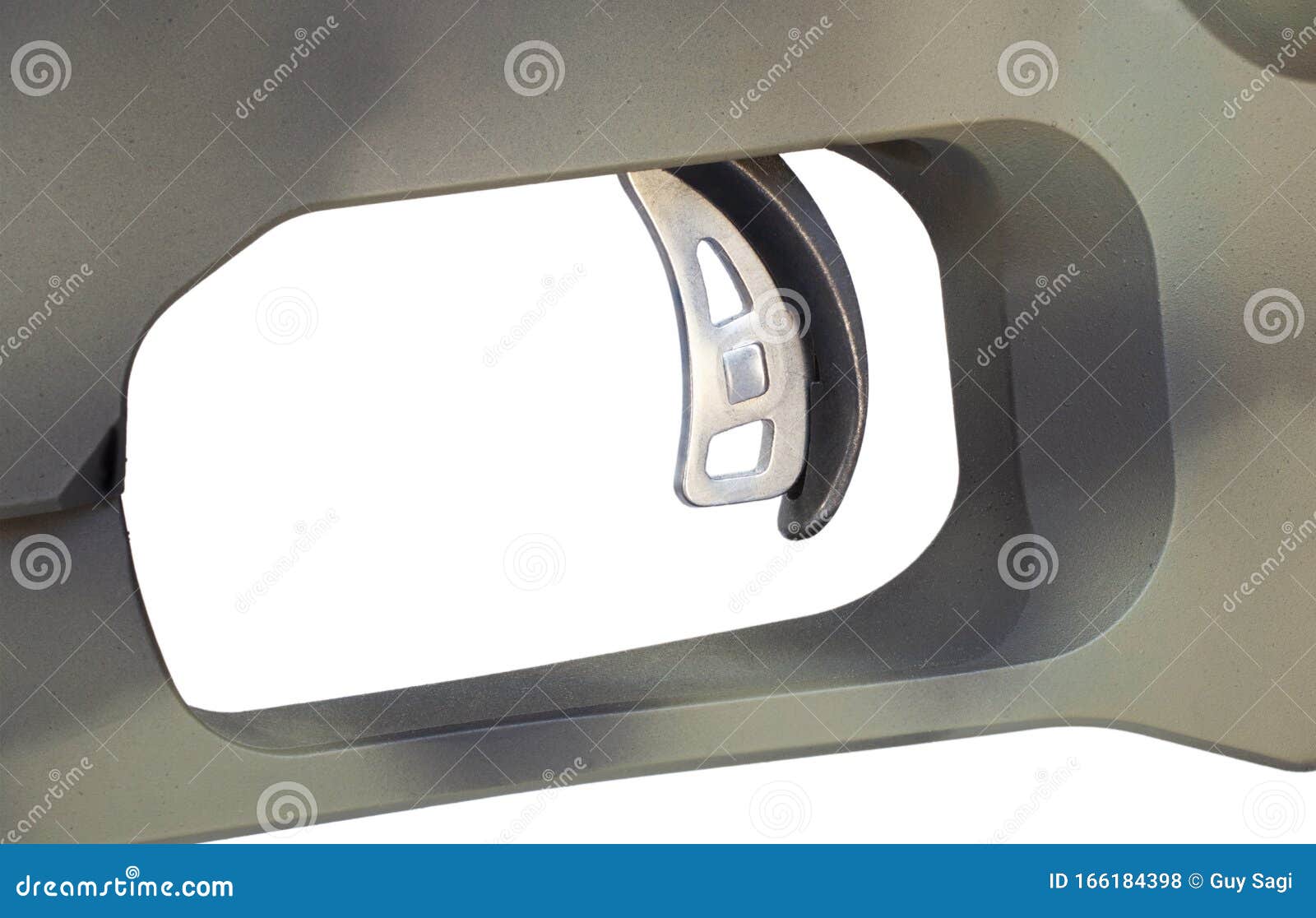 Two Piece Trigger on a Rifle Stock Photo - Image of metallic, firearm ...