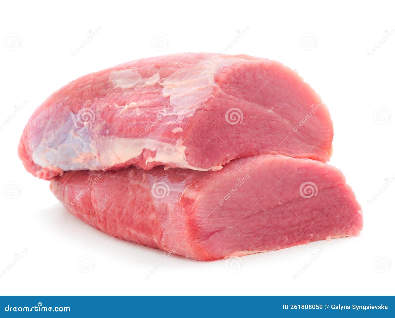 Two pieces of beef meat stock image. Image of ingredient - 261808059
