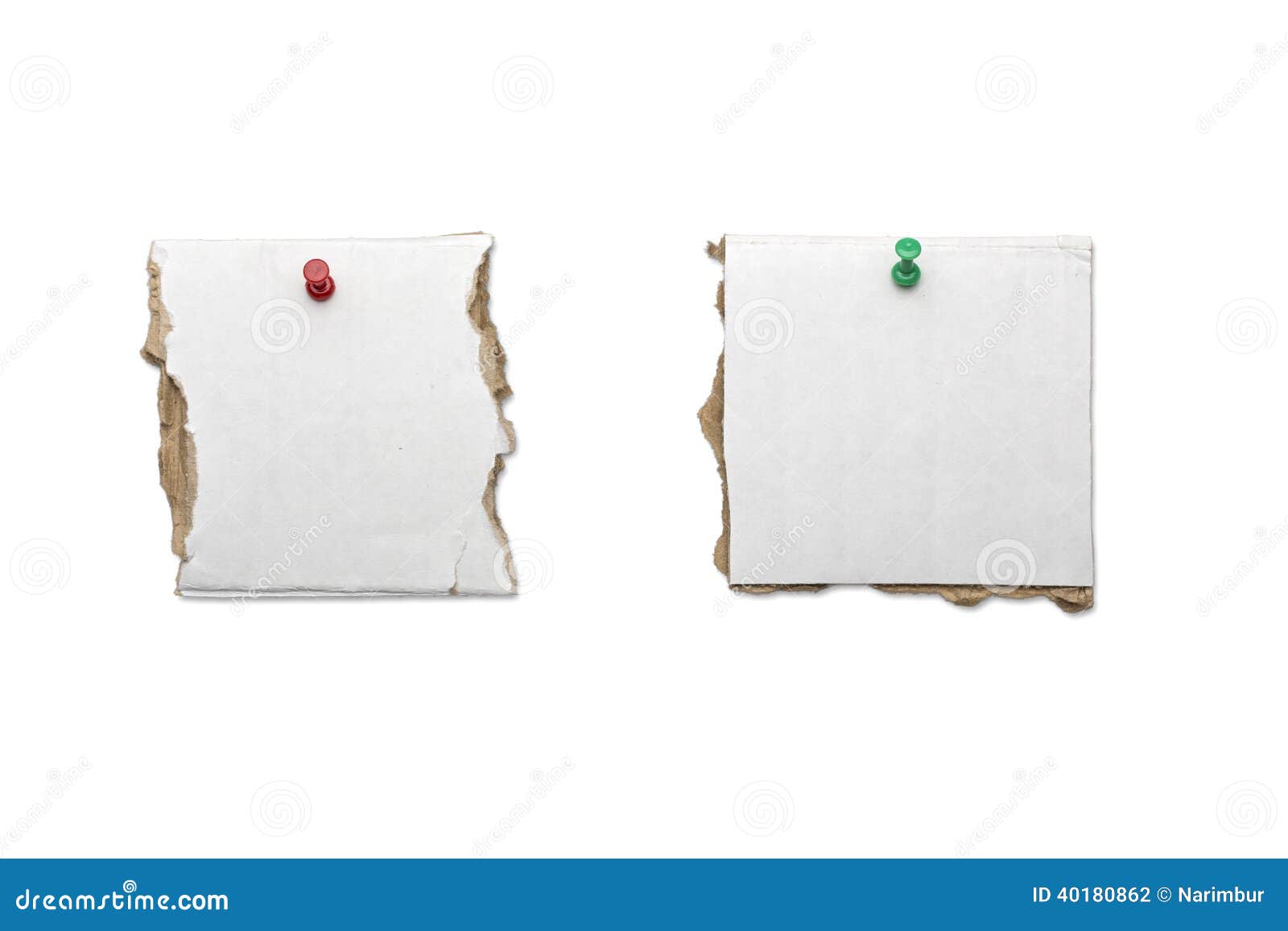 Two Pieces of Card Board with Straight Pins Stock Photo - Image of ...