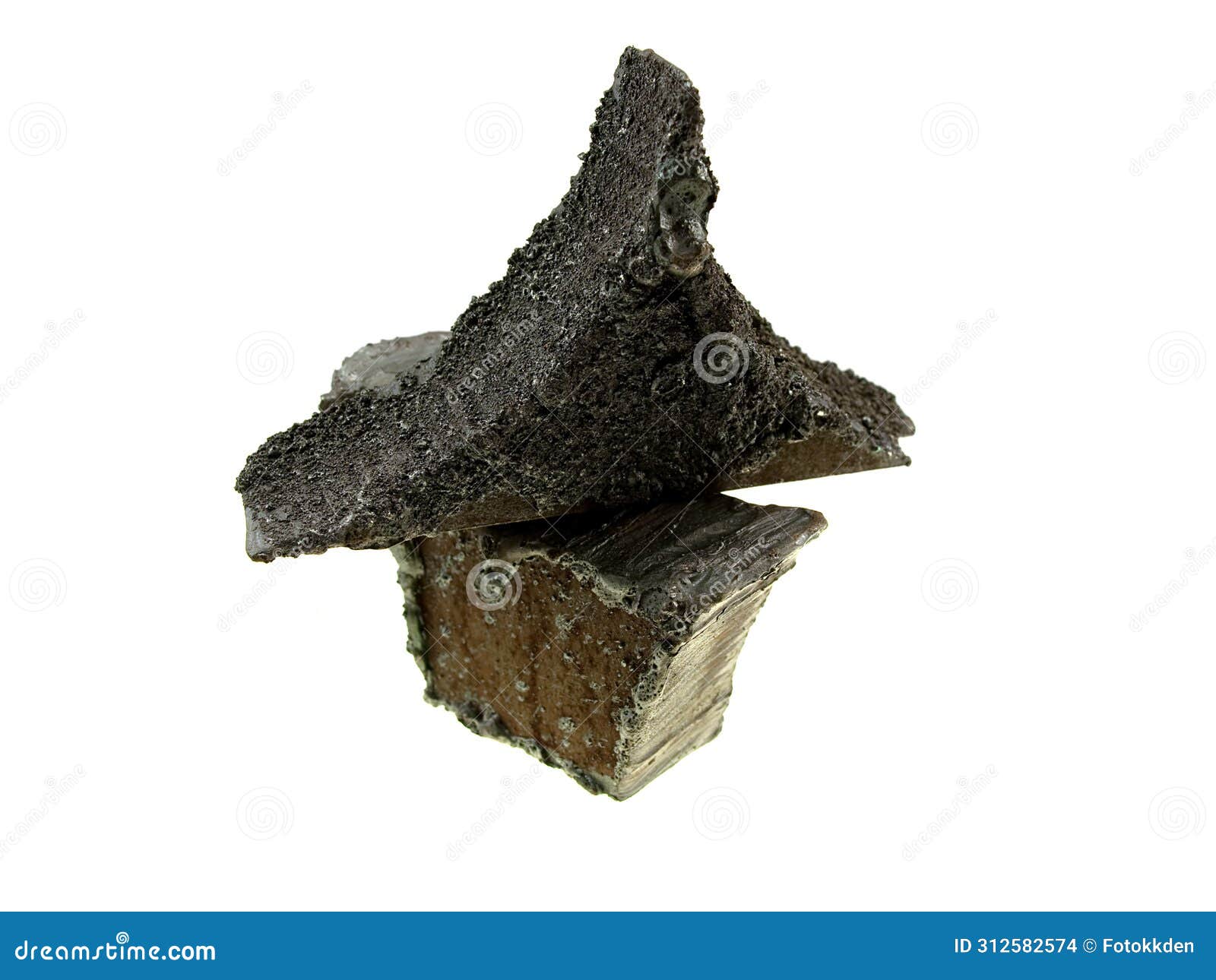 Two Pieces of Iron in Scale Stock Photo - Image of closeup, iron: 312582574