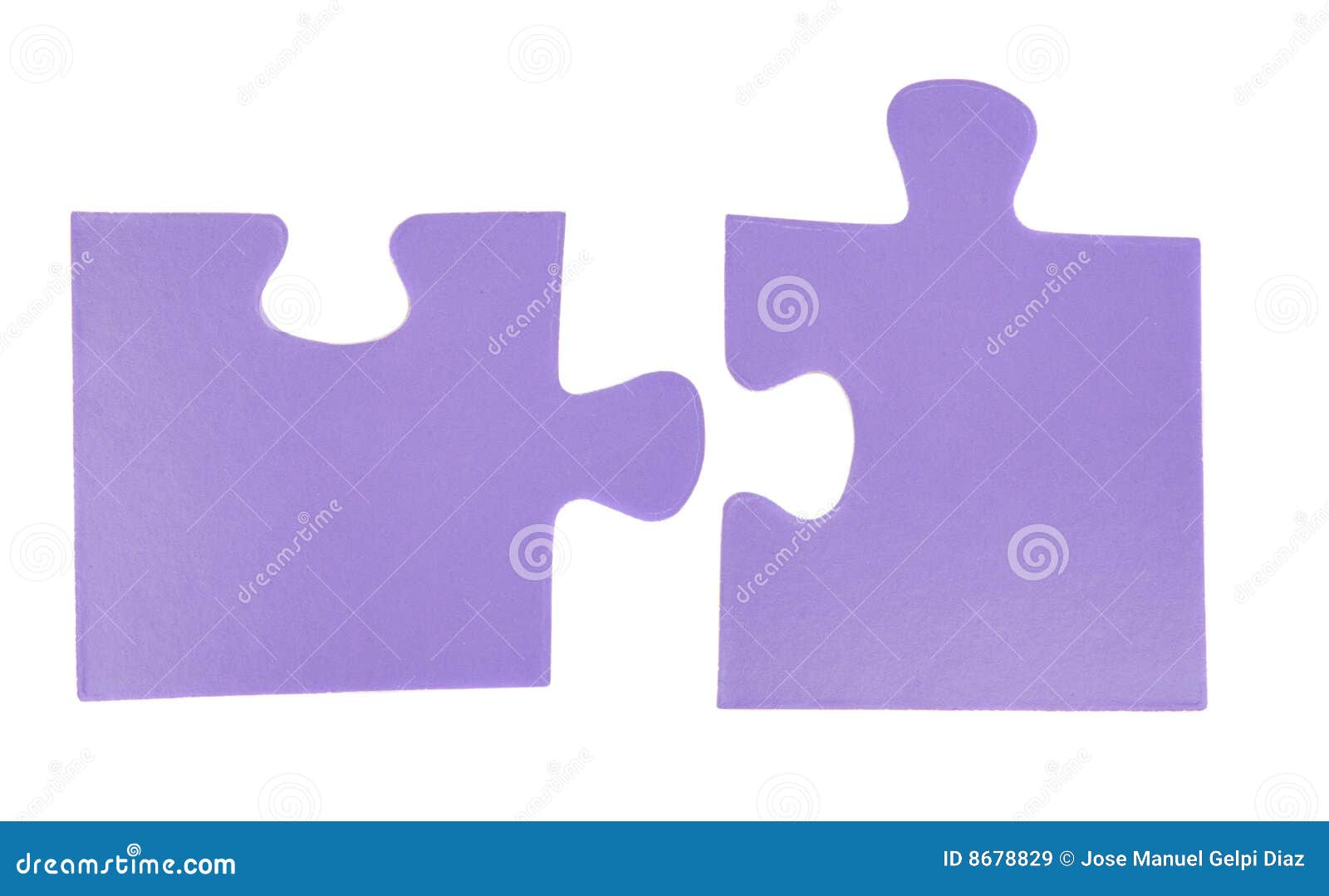 Two pieces of puzzle stock image. Image of connection - 8678829
