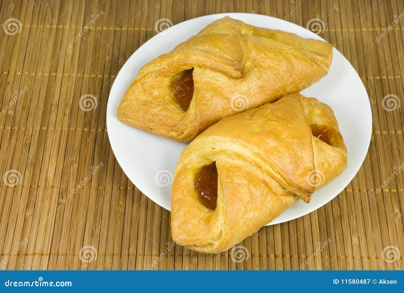 Two pies on a plate stock image. Image of dough, porcelain - 11580487