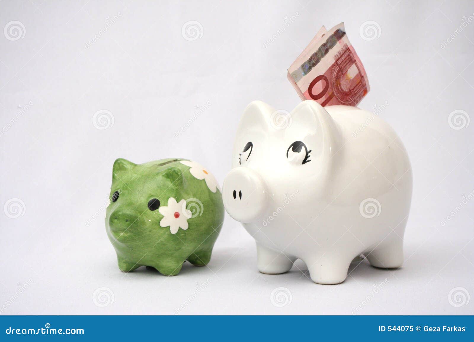 Two pig safe stock image. Image of euro, coin, treasury - 544075