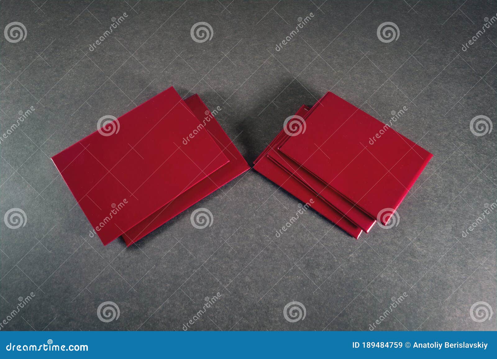 Red Book Covers on a Dark Background Close-up Stock Image - Image of ...