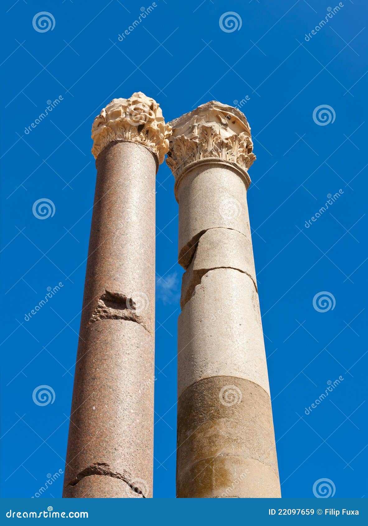 Two pillars stock image. Image of vertical, heritage - 22097659