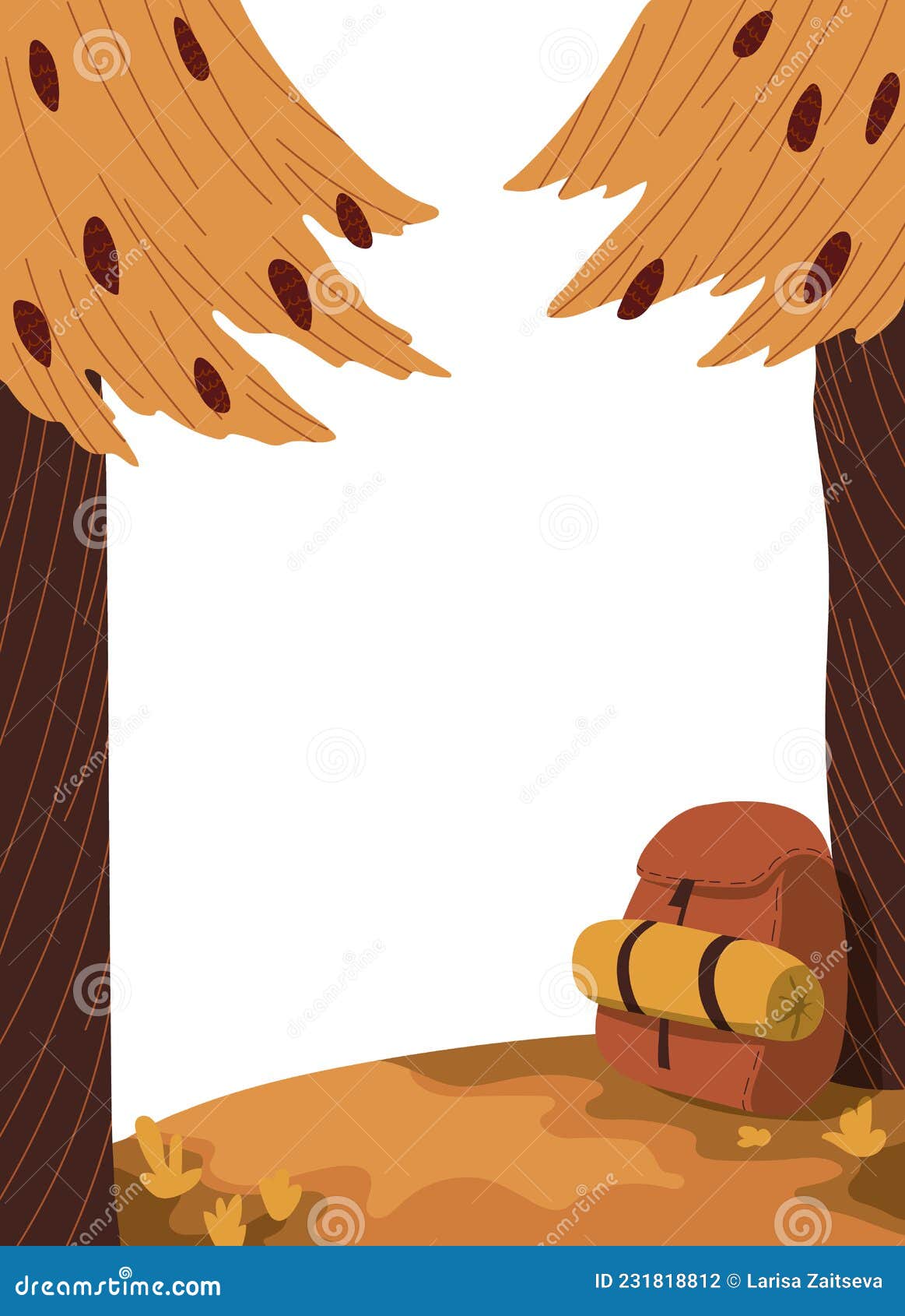 Knapsack Cones Stock Illustrations – 3 Knapsack Cones Stock ...