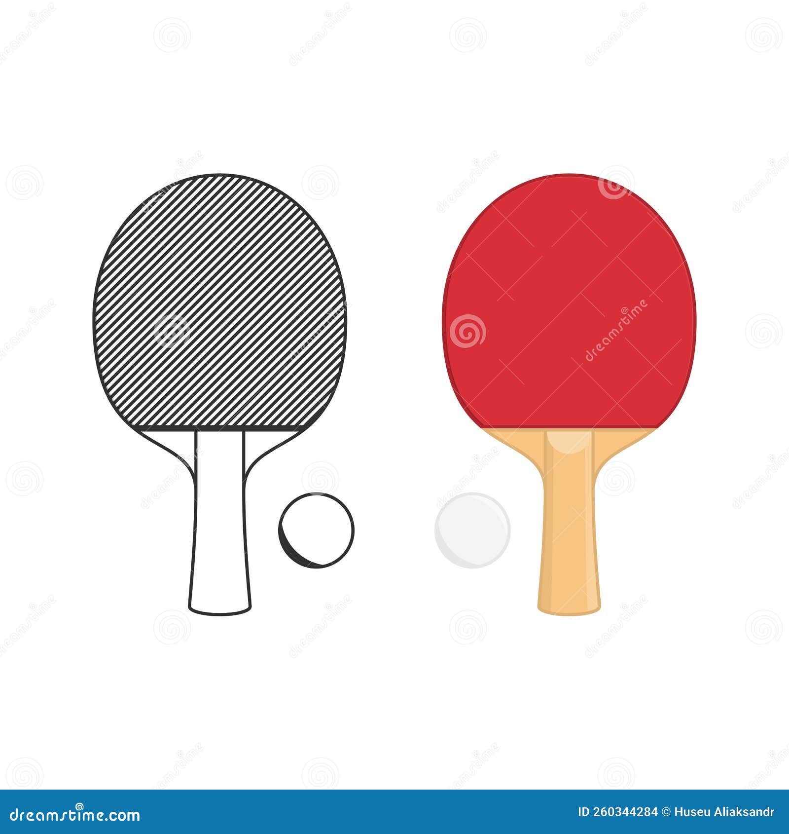 Two ping pong rackets. stock vector. Illustration of black - 260344284 Two ping pong rackets. stock vector. Illustration of black - 260344284