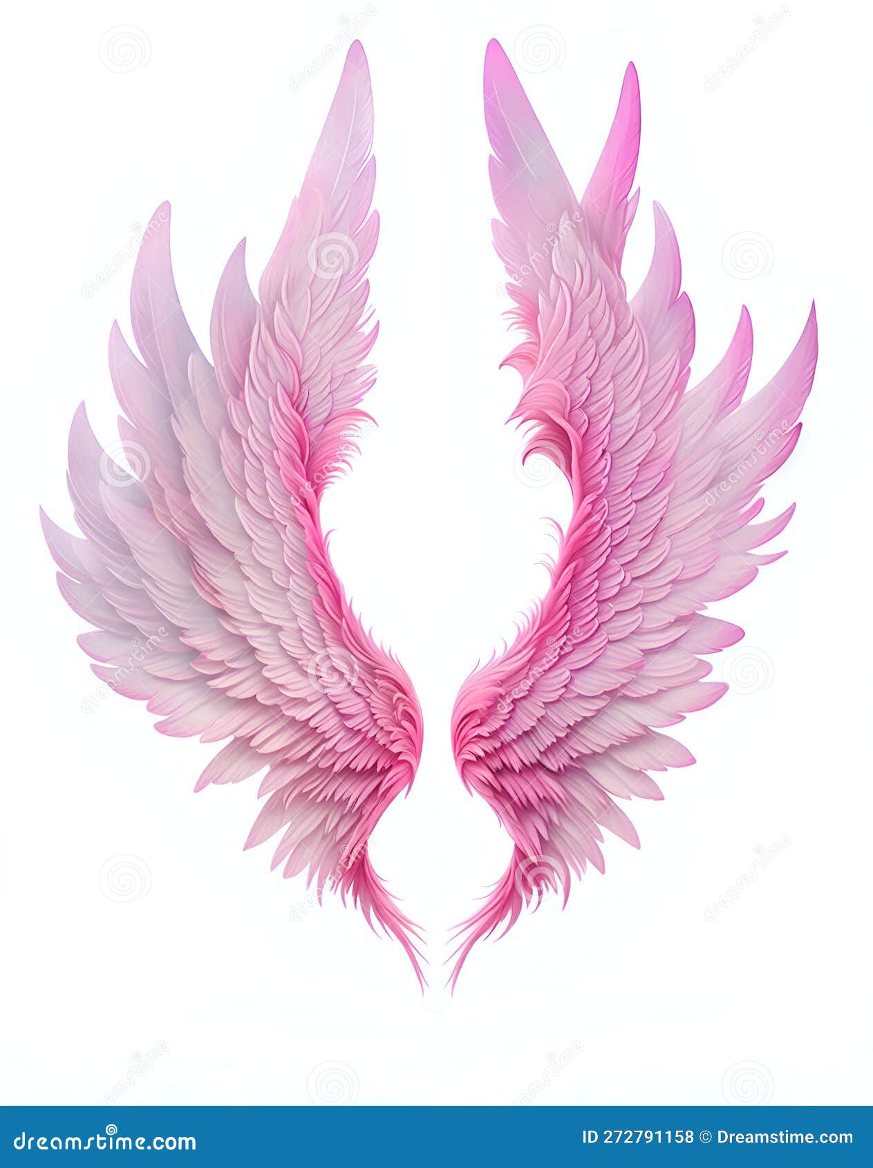 Pink Wings For Background Stock Image | CartoonDealer.com #131880949
