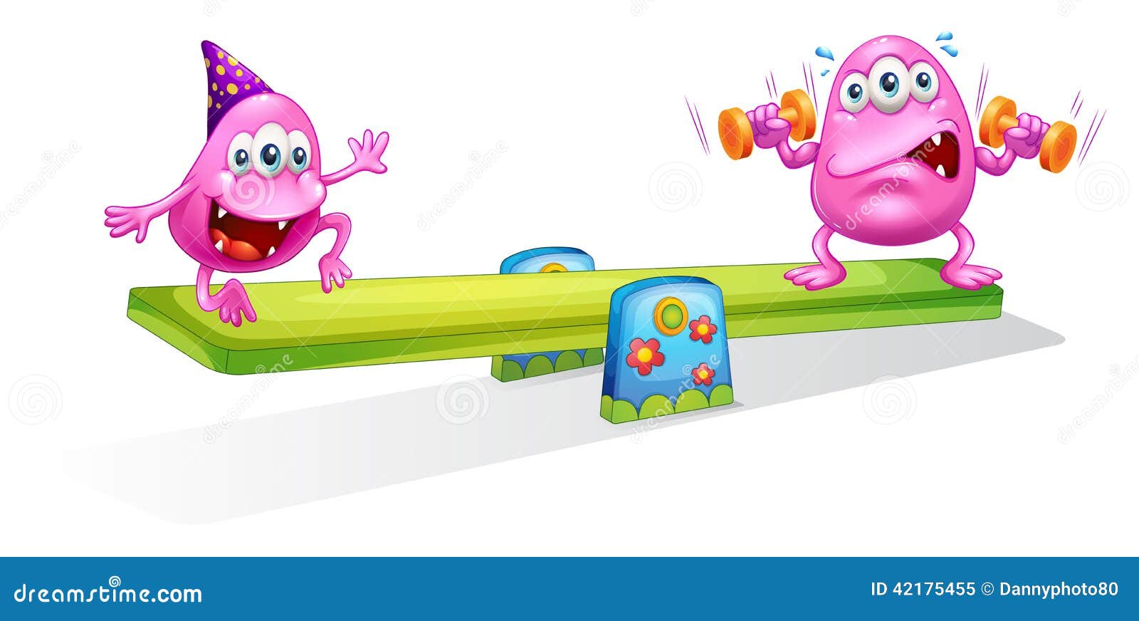 Monsters Play Illustration | CartoonDealer.com #215709928