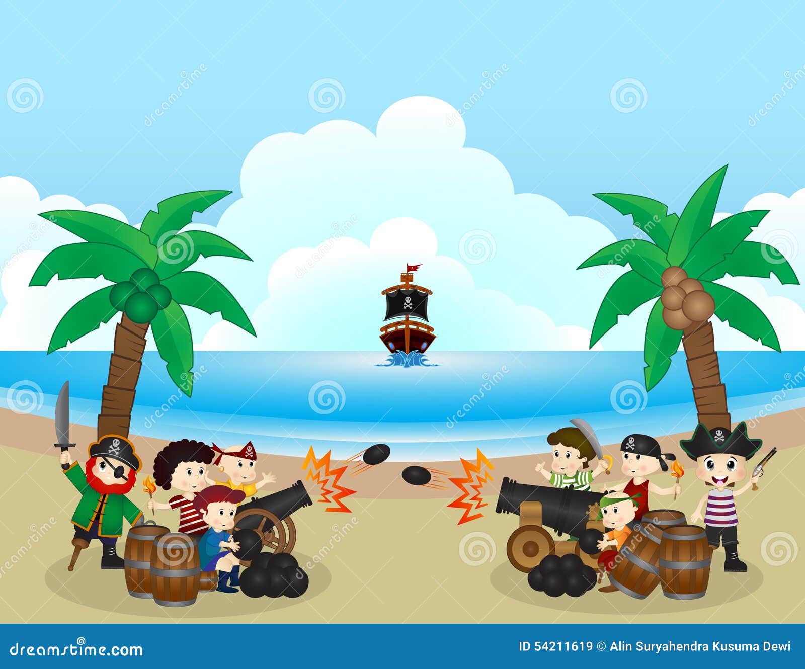 Fighting Groups Of Gladiator Cartoon Flat Vector Illustration Isolated ...
