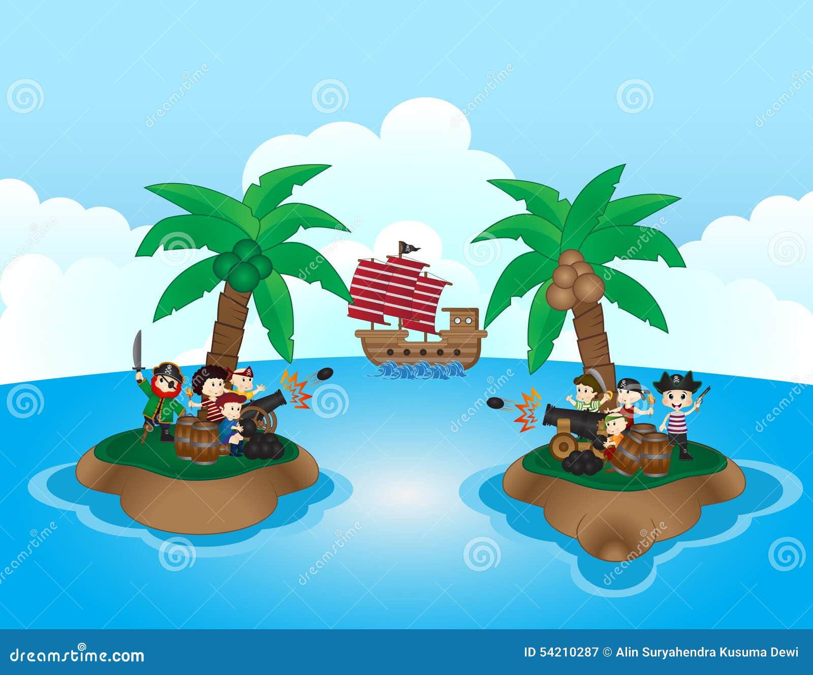 Fighting Groups Of Gladiator Cartoon Flat Vector Illustration Isolated ...