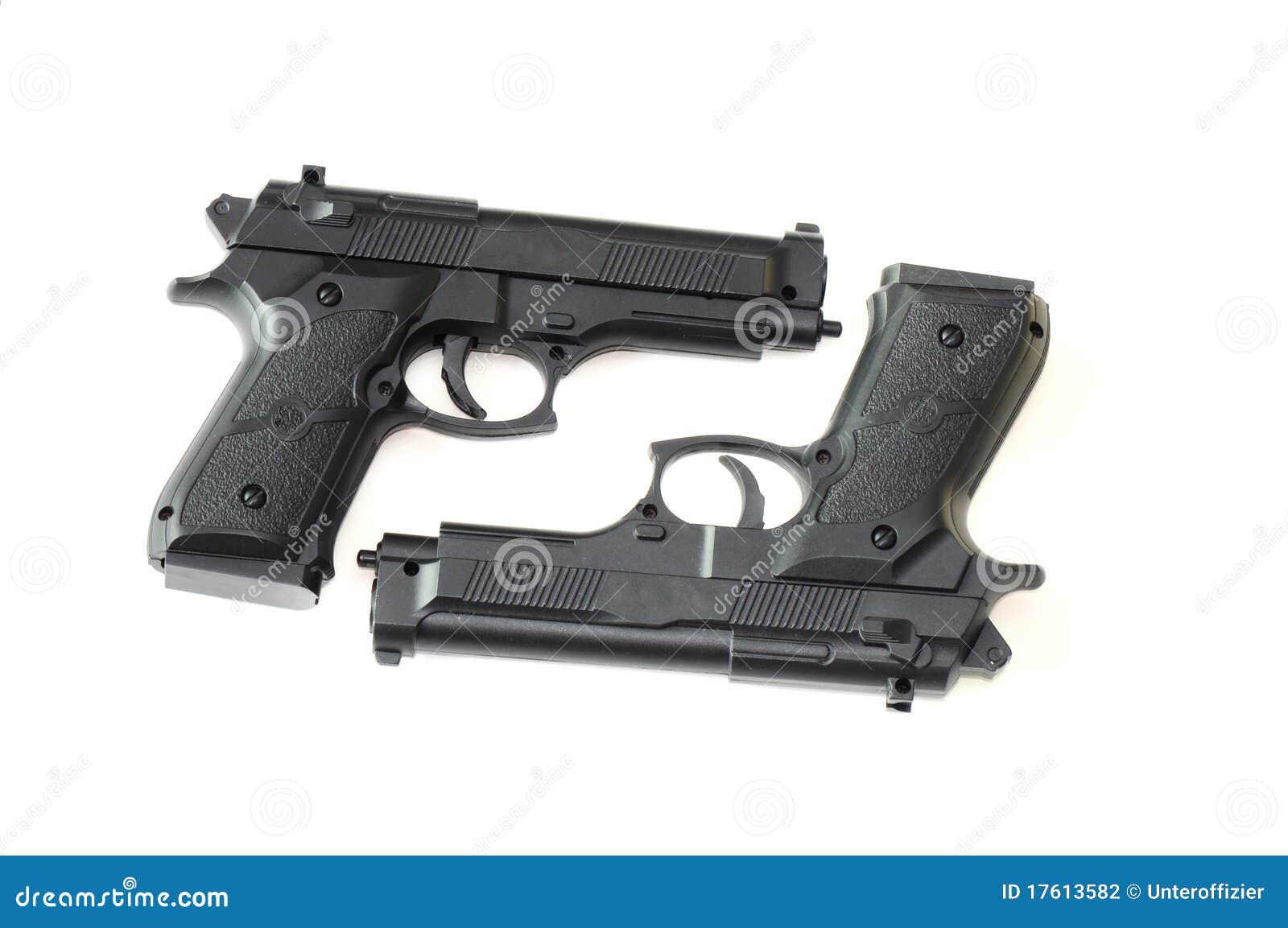 Two Pistols stock photo. Image of pistol, security, pistols - 17613582