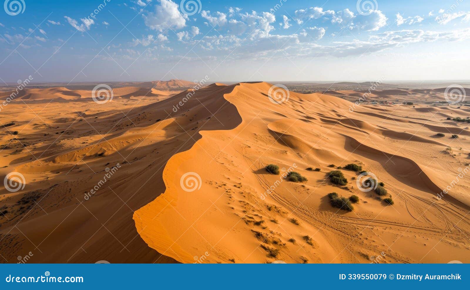 Two Planes Fly Overhead in an Aerial View of a Desert Stock Image ...