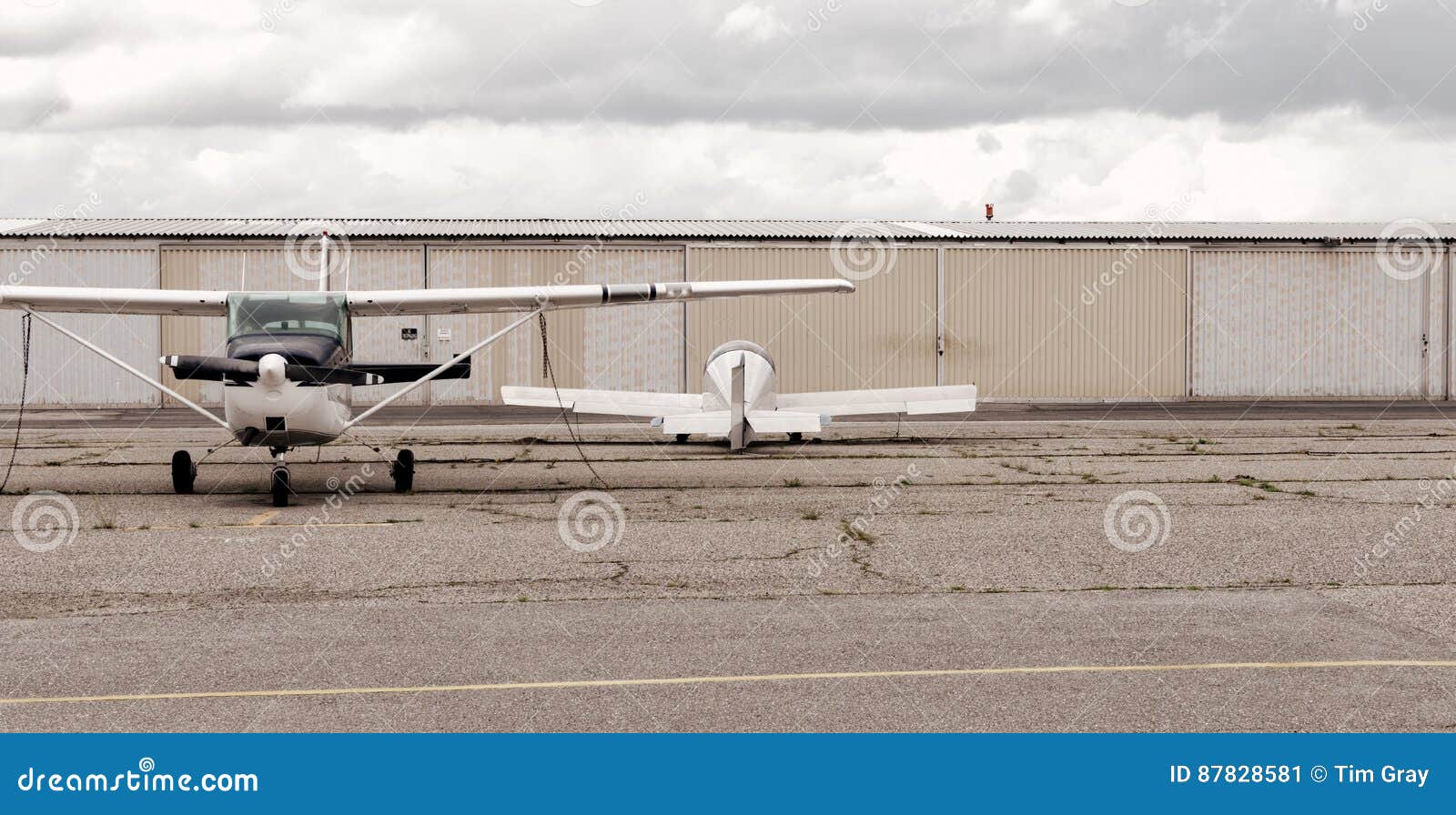 Two Planes Ready for Flight Stock Image - Image of planes, passengers ...