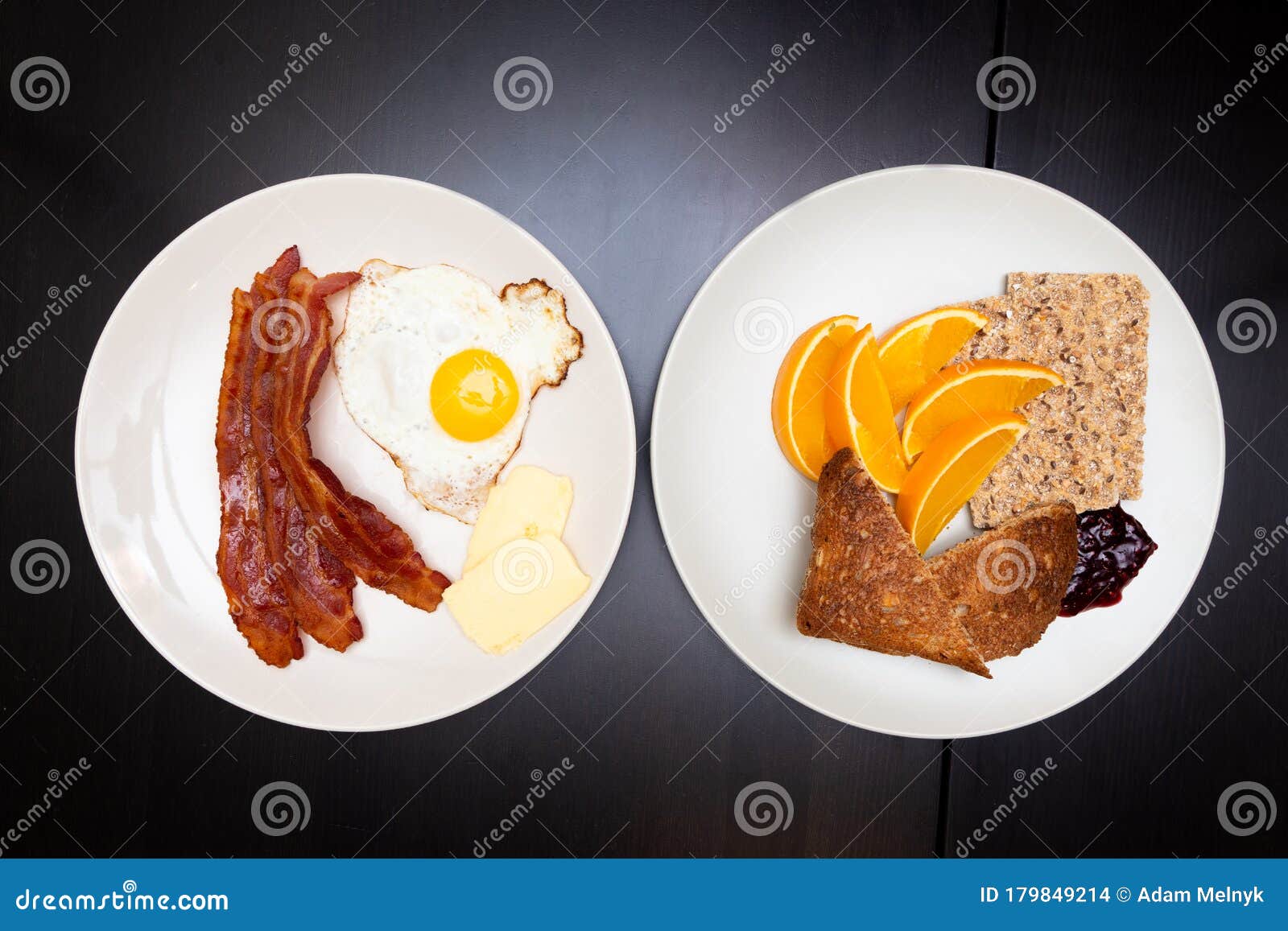 Traditional Breakfast Plate