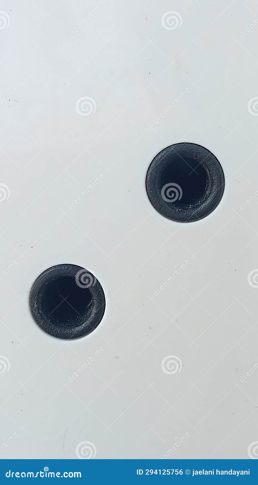 Two Plug Holes on the Cable Terminal Stock Photo - Image of terminal ...