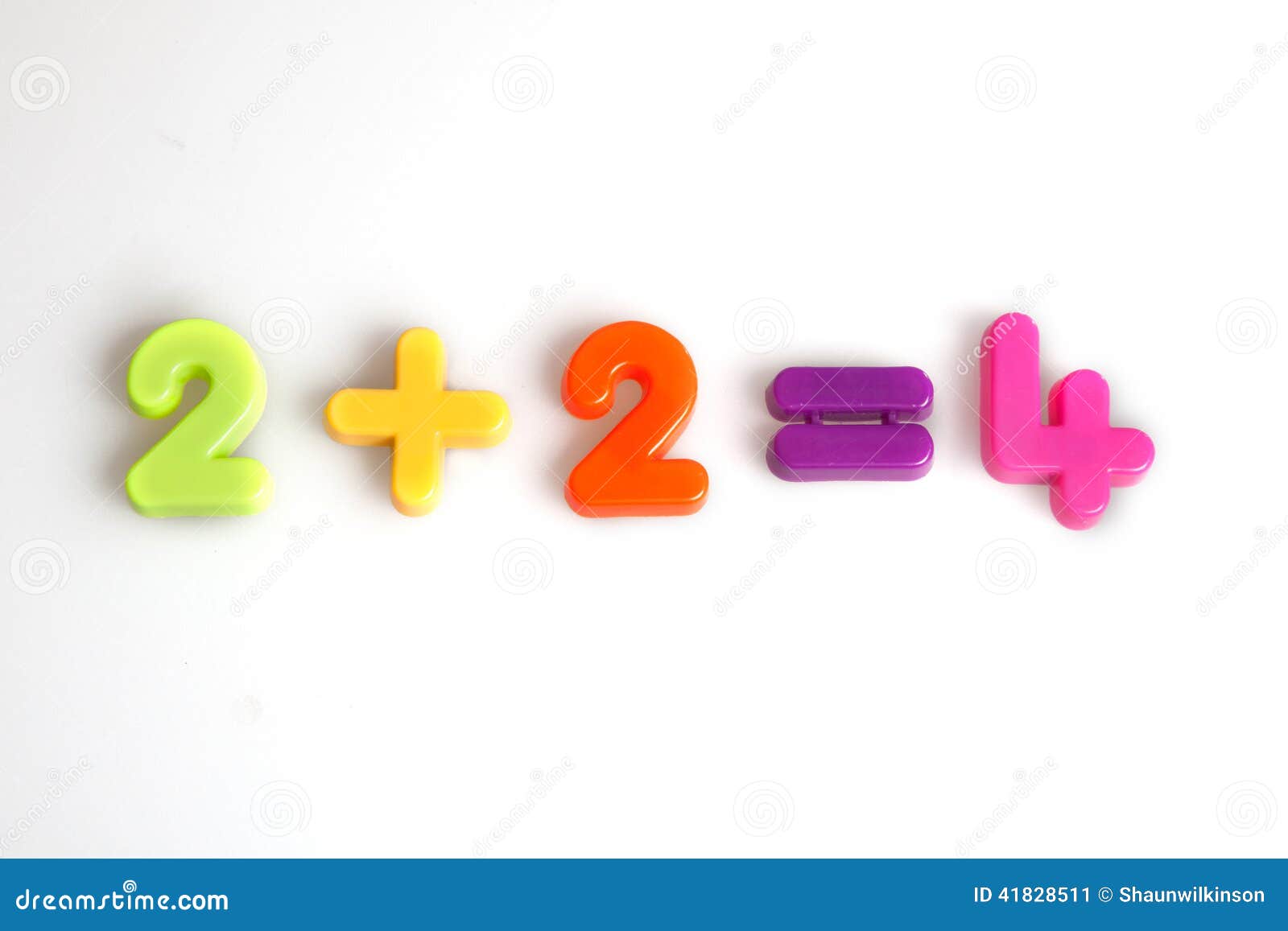 Two plus two stock image. Image of alphabet, education - 41828511