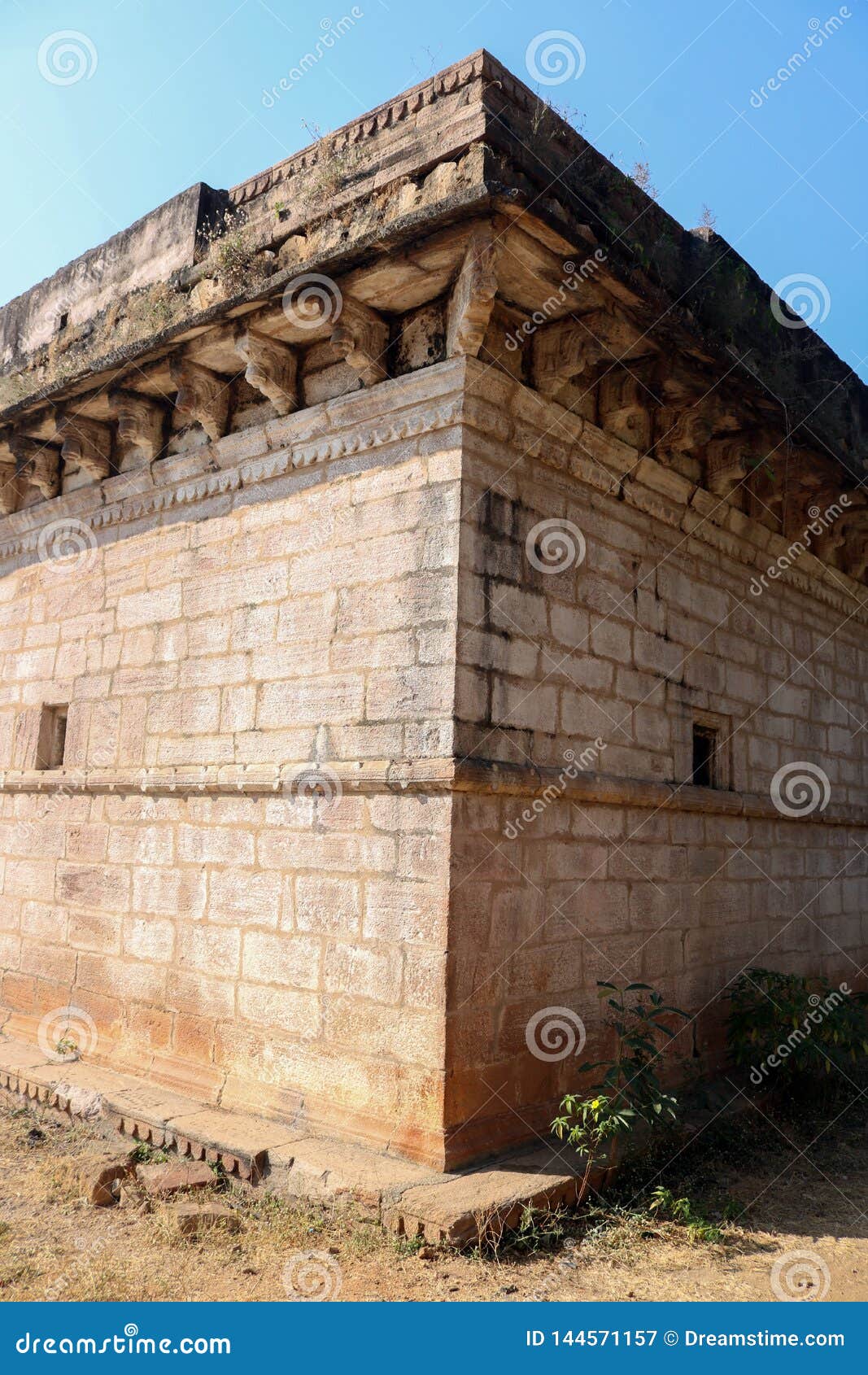 A Two Point Perspective Wall Royalty-Free Stock Photography ...