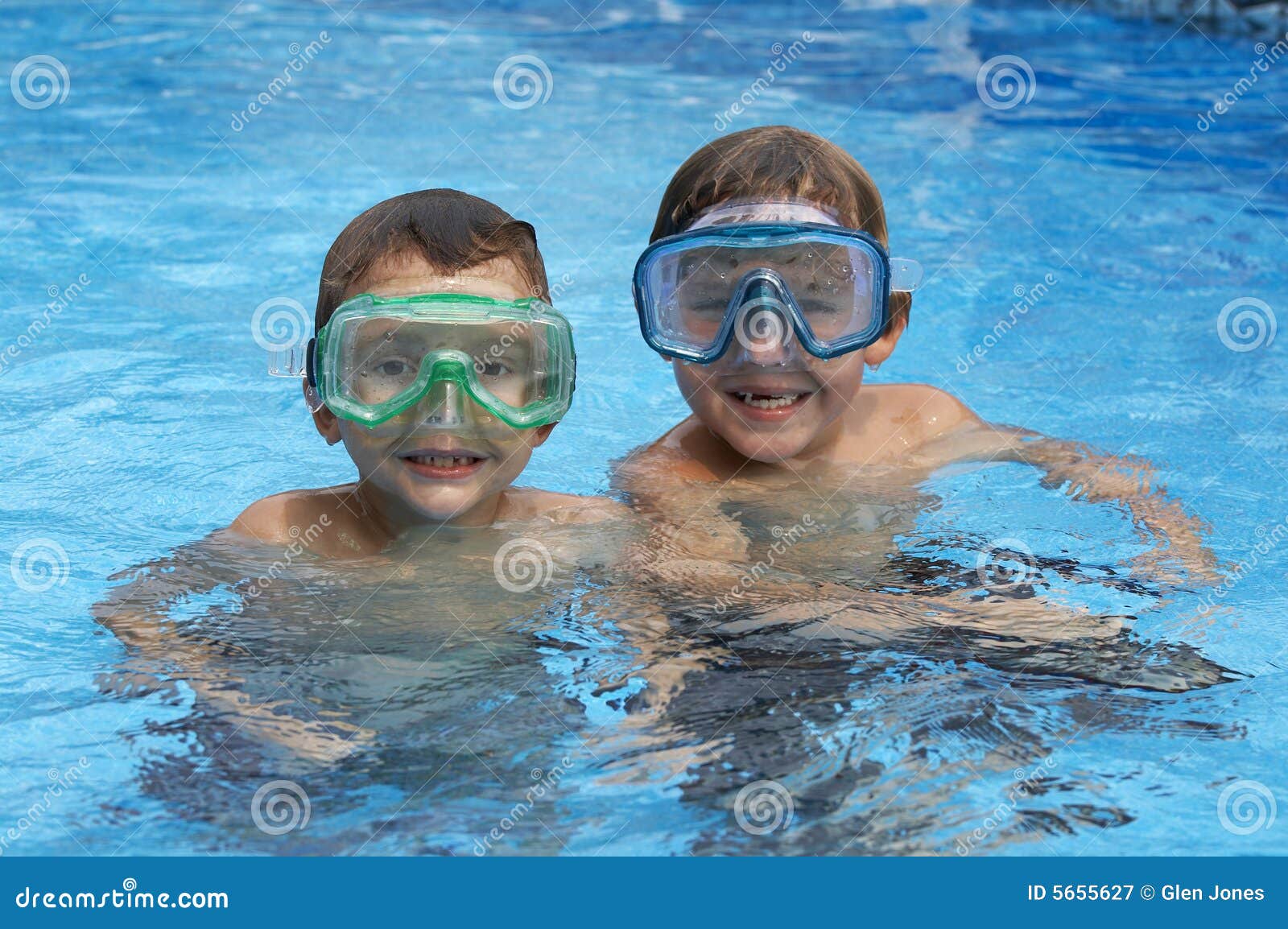 Two in pool stock image. Image of resort, pool, child - 5655627