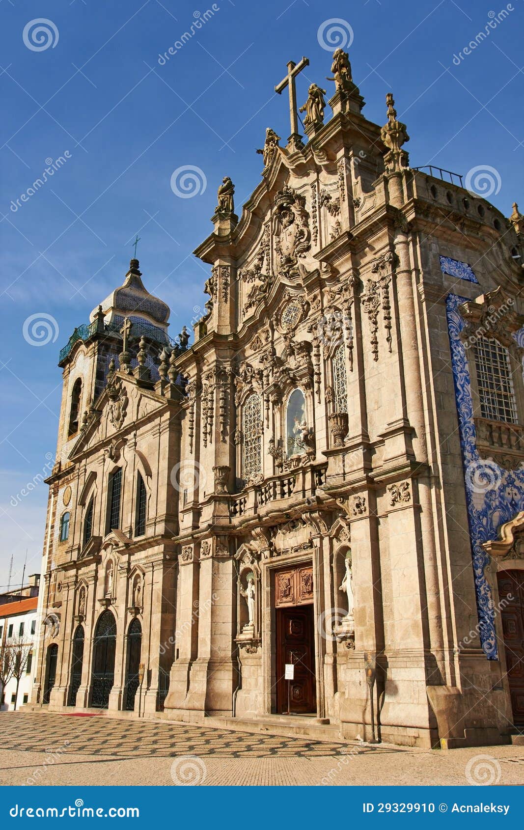 Two Portuguese Churches in Porto Stock Photo - Image of blue, history ...