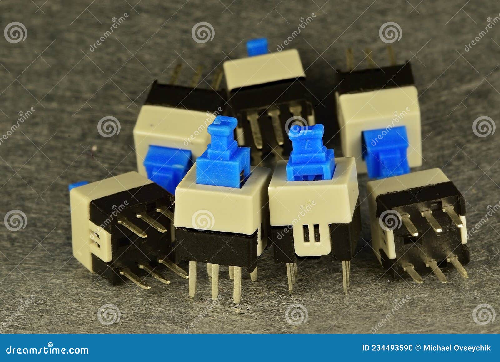 Two-position Microswitches Commutators with Mechanical Latching Stock ...