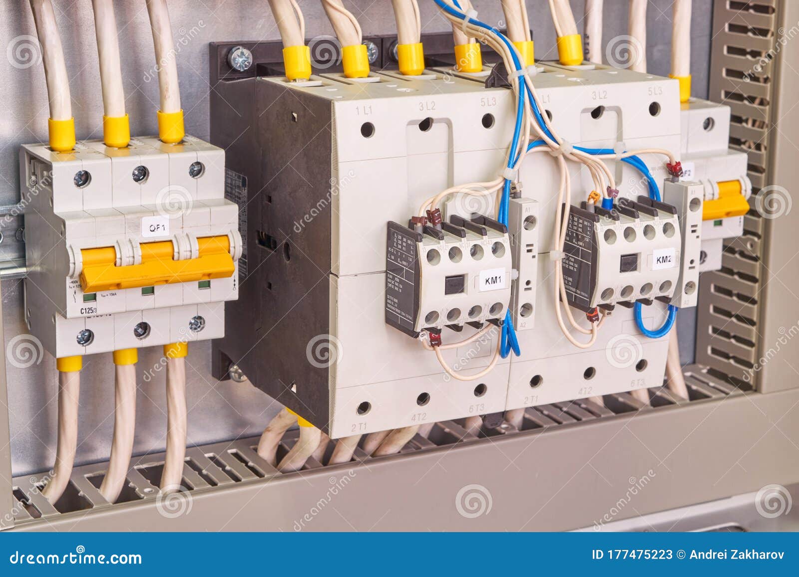 Two Powerful Power Contactors and Two Circuit Breakers in the ...